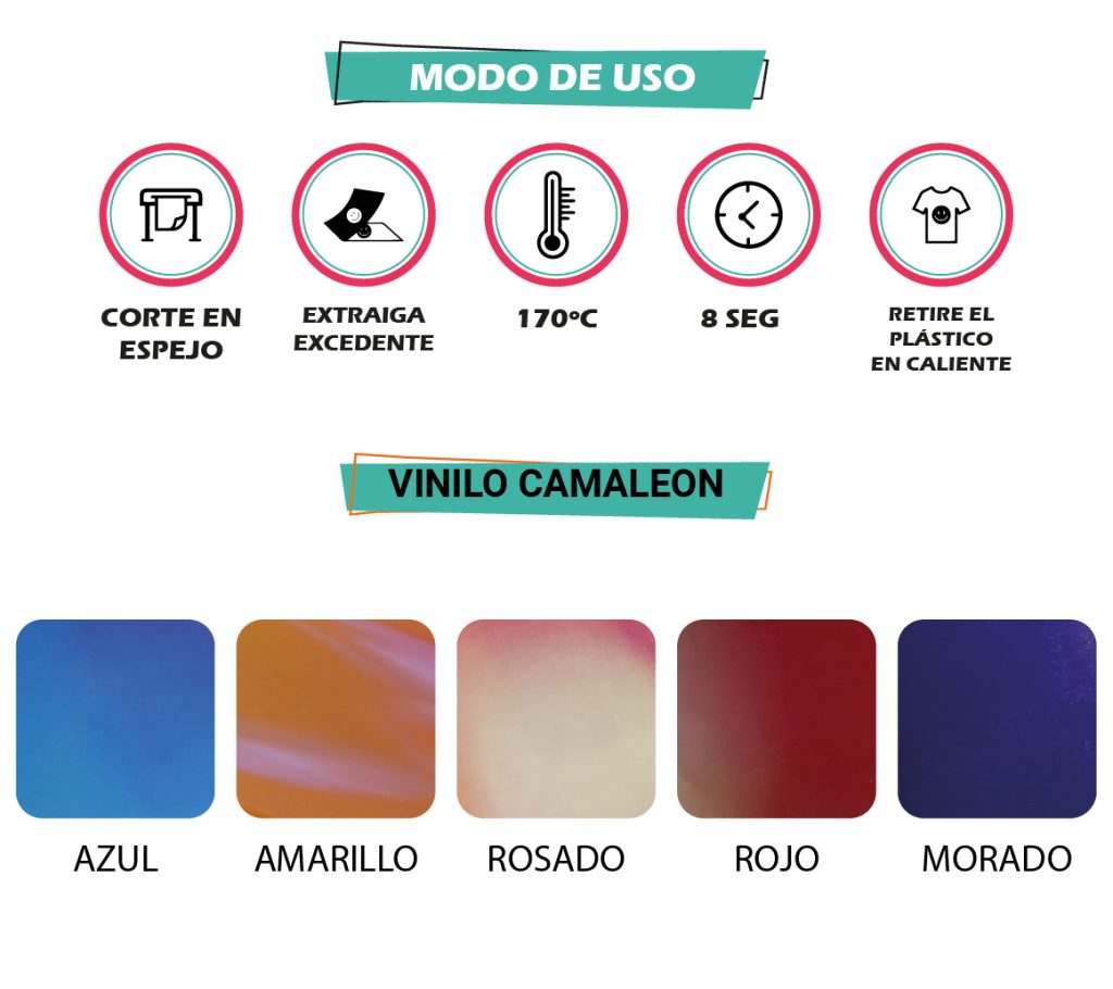 Vinilo camaleon - Ponle Color
